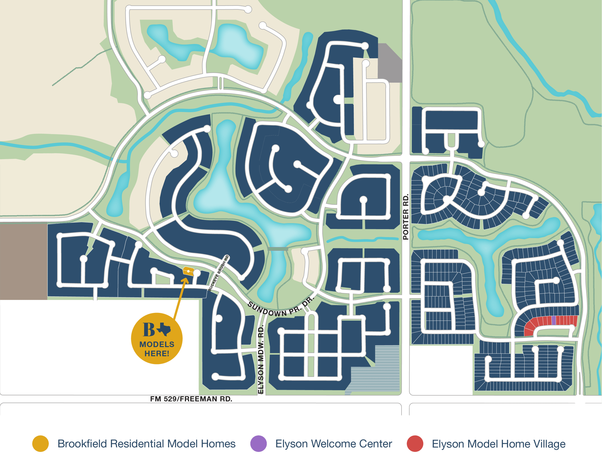 Hello Houston | Brookfield Residential at Elyson in Katy, TX